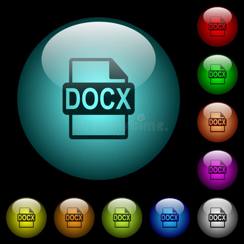 DOC DOCX File Conversion Round Flat Multi Colored Icons Stock Vector ... DOC DOCX File Conversion Round Flat Multi Colored Icons Stock Vector ...