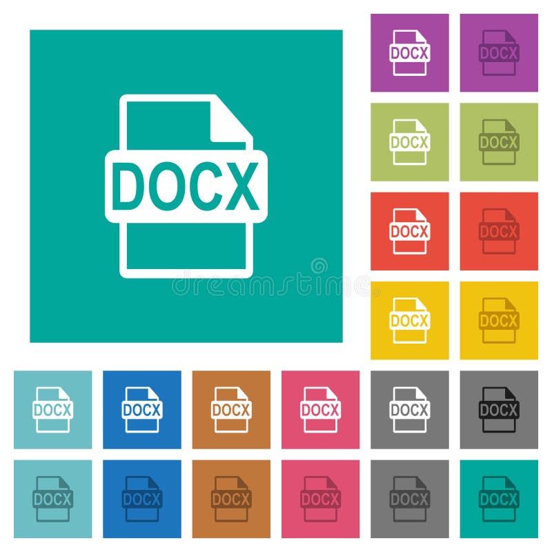 DOC DOCX File Conversion Round Flat Multi Colored Icons Stock Vector ... DOC DOCX File Conversion Round Flat Multi Colored Icons Stock Vector ...