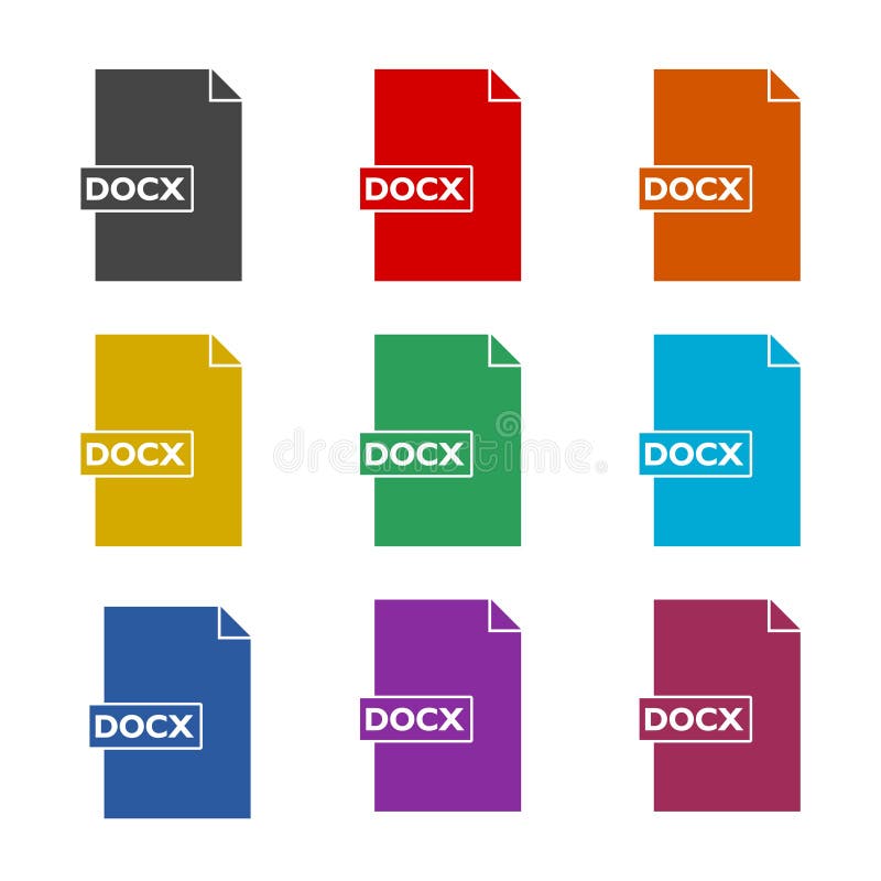 Docx Format Stock Illustrations – 433 Docx Format Stock Illustrations ...
