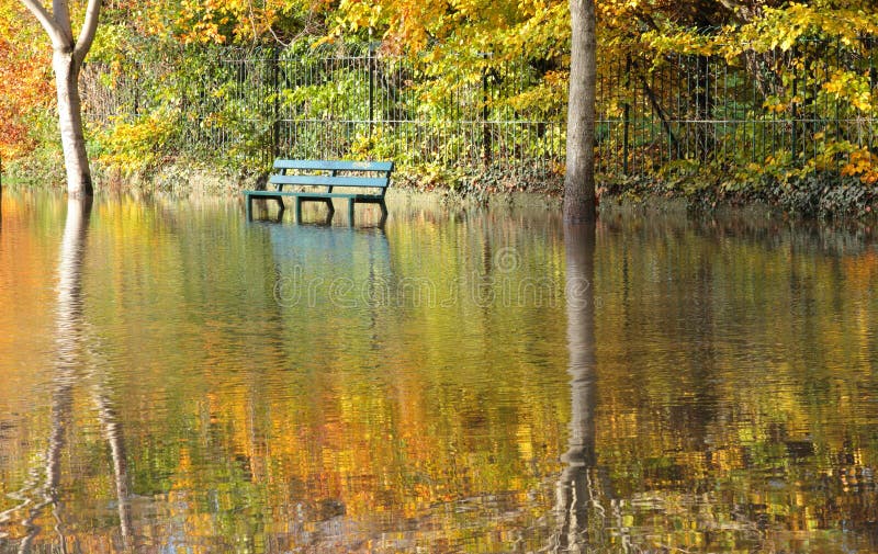 Dodder park landscape. stock image. Image of colour, landscapes - 46809185