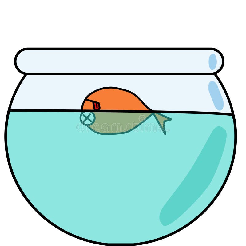 Dode vis stock illustratie. Illustration of blauw, dier - 7209061