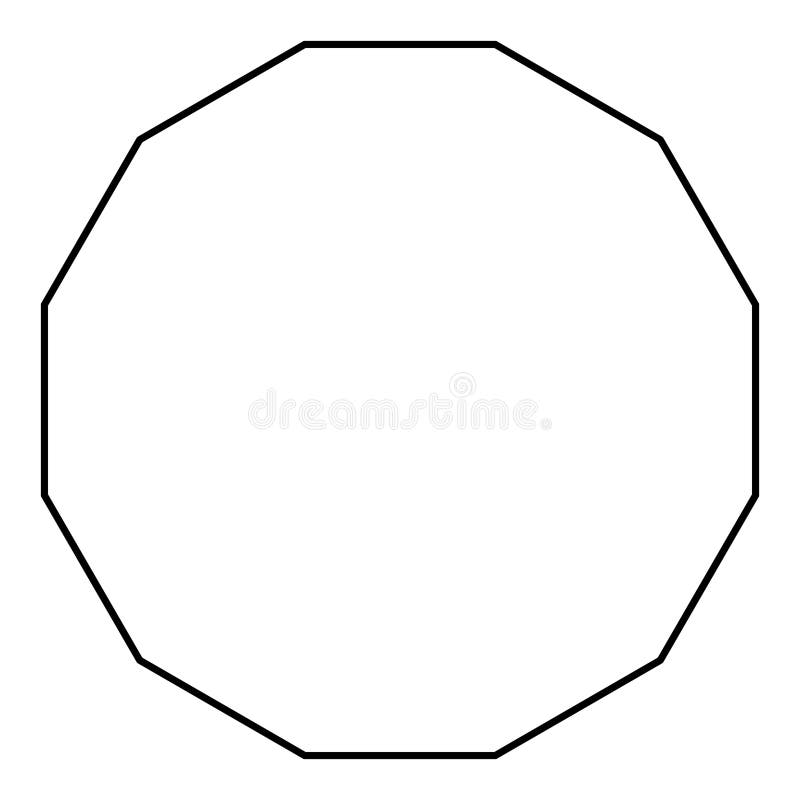 Dodecagon Shape Stock Illustrations – 219 Dodecagon Shape Stock ...