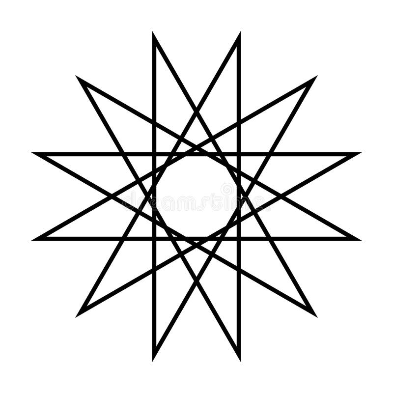 Decagram Stock Illustrations – 11 Decagram Stock Illustrations, Vectors ...