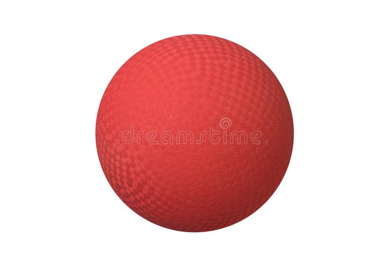 Red Dodge Ball stock photo. Image of background, pattern - 31455326