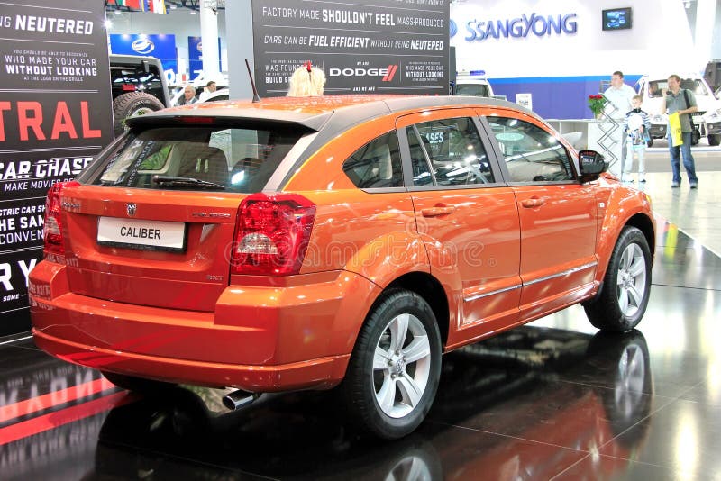 Dodge Caliber editorial stock image. Image of mobile - 37459079