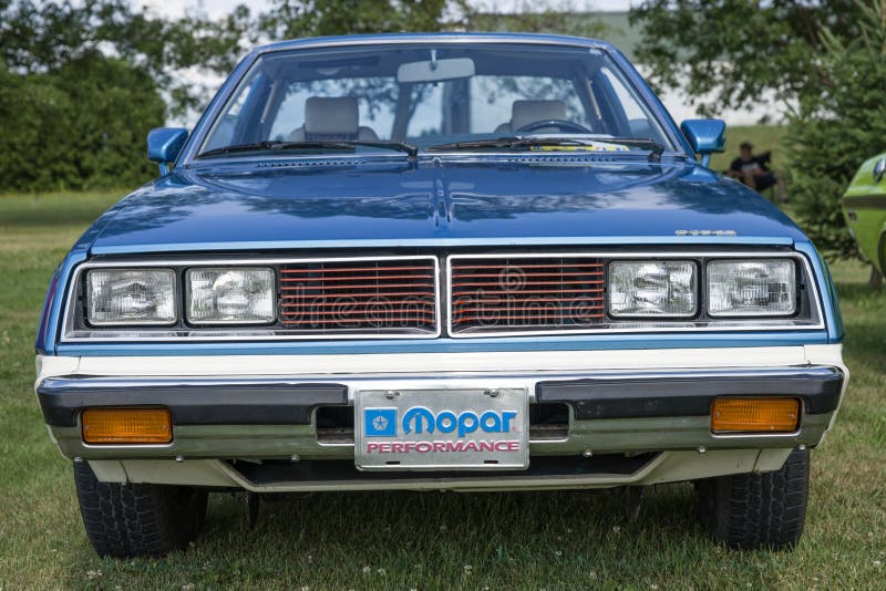 Dodge challenger front end editorial photo. Image of design - 125193556