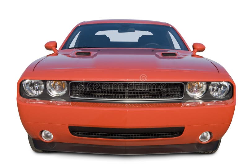 Dodge Challenger Muscle Car Stock Image - Image of front, clean: 16431949
