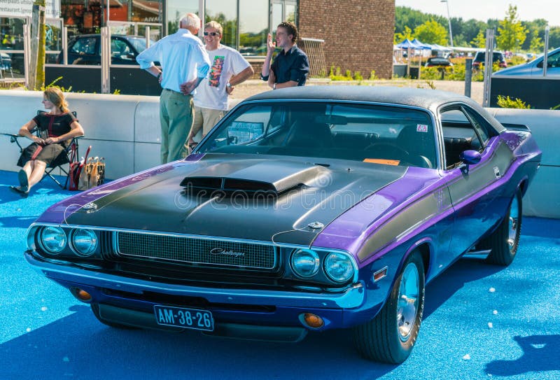 Dodge Challenger Oldtimer at the Annual National Oldtimer Day in ...
