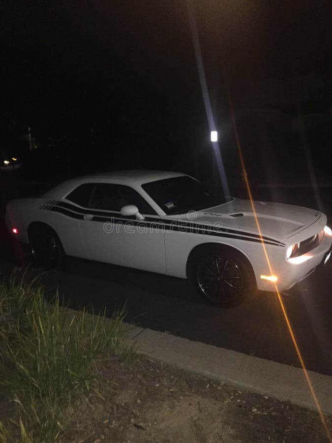 2013 Dodge Challenger editorial photography. Image of white - 69355592
