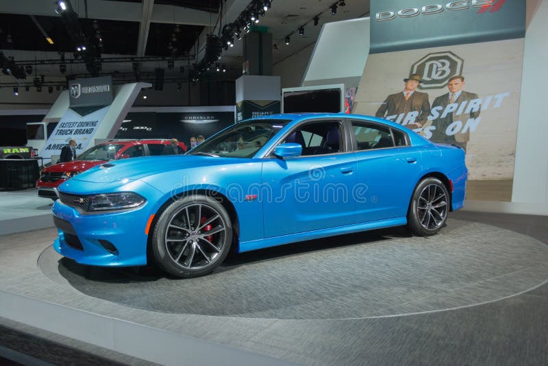 Dodge Challenger SRT on Display Editorial Stock Image - Image of sport ...