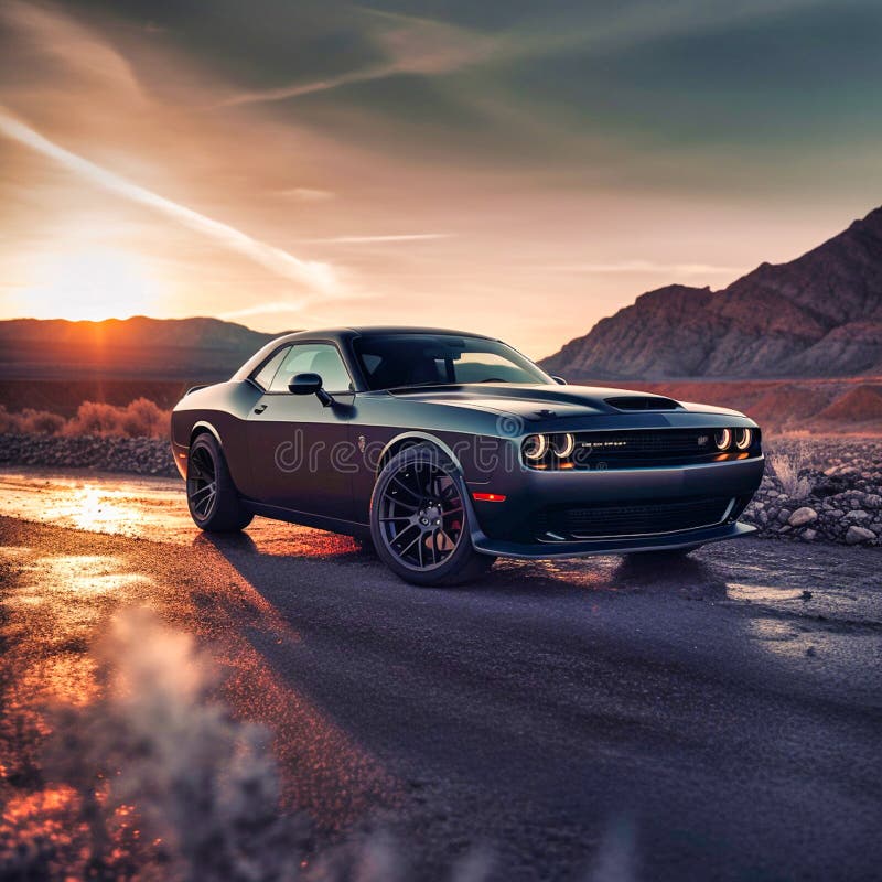 Dodge Challenger Wallpaper Black