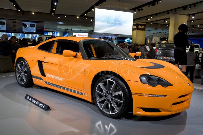 Dodge Circuit EV Concept editorial stock image. Image of wheel - 8670034