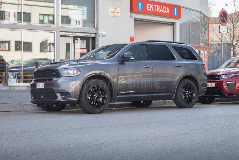 Dodge Durango R/T editorial stock photo. Image of activity - 245549783