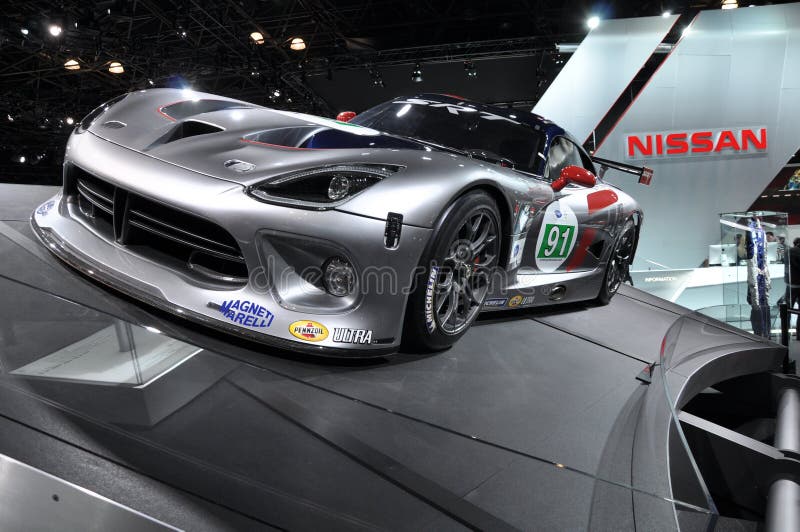 Dodge SRT Viper GTS-R editorial image. Image of metal - 24347640