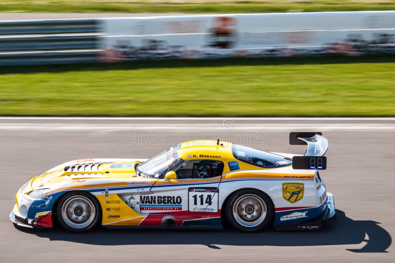 Dodge Viper race car editorial stock photo. Image of traffic - 38480208