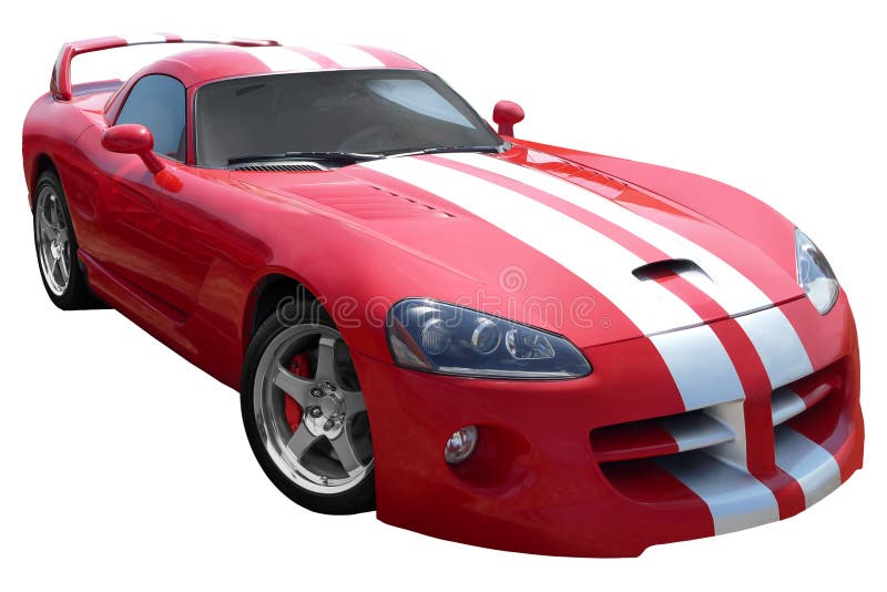 Hot Pink Sports Car - Dodge Viper Stock Image - Image of american ...