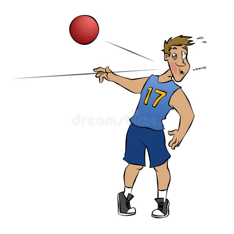 Dodgeball Game Stock Illustrations – 202 Dodgeball Game Stock ...
