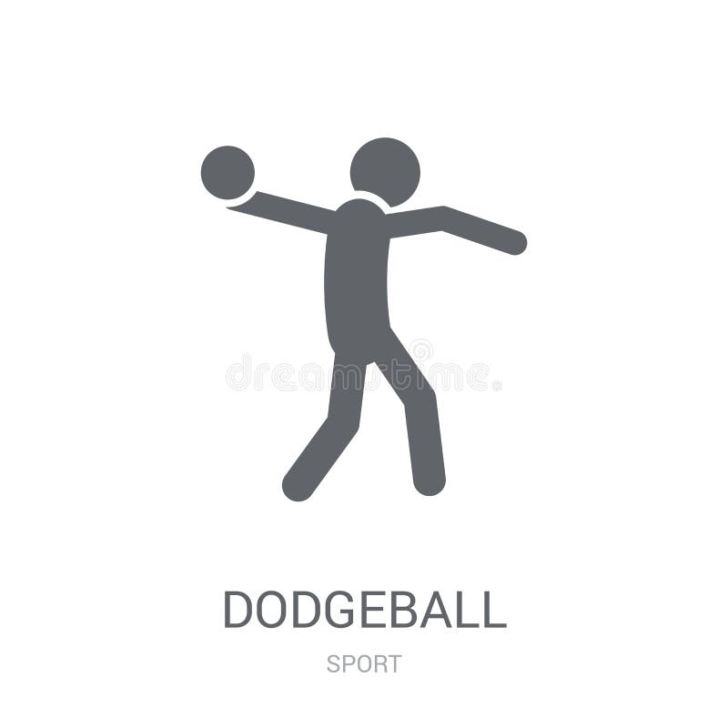 Dodgeball symbol vektor illustrationer. Illustration av logotyp - 92254196
