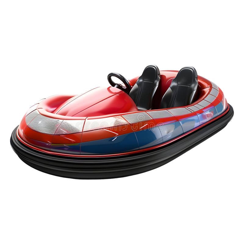 Dodgem Bumper Car on Transparent Background - Ai Generated Stock ...