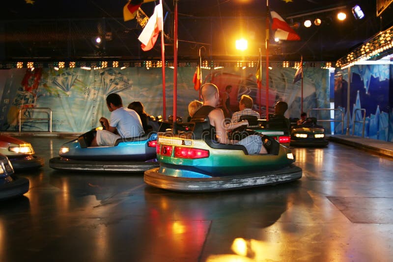 Dodgem Cars. stock photo. Image of colour, steer, funfair - 11566216