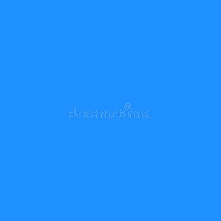 Dodger Blue Background. Seamless Solid Color Tone Stock Image - Image ...