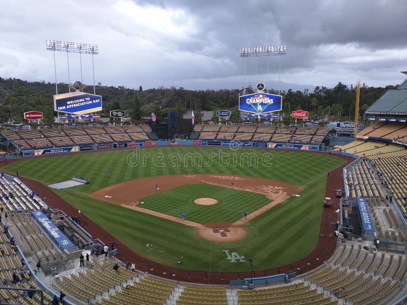 Dodger Stadium editorial photo. Image of angeles, dodger - 112874126