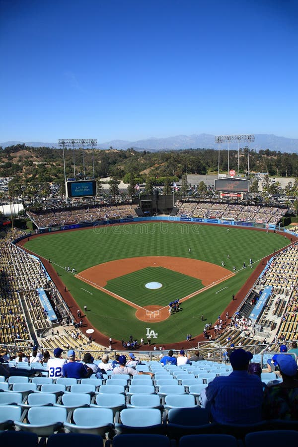 Dodger Stadium - Los Angeles Dodgers Editorial Stock Photo - Image of ...