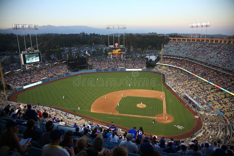 Dodger Stadium - Los Angeles Dodgers Editorial Photography - Image of ...