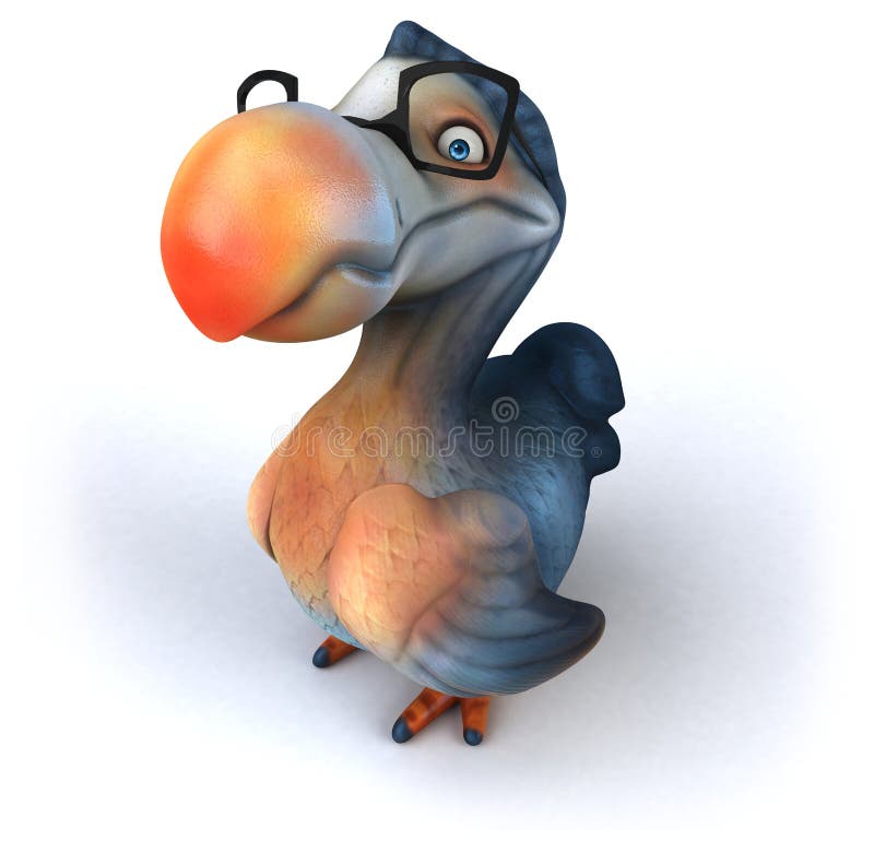 Dodo stock illustration. Illustration of dodo, bird, cartoon - 49693628