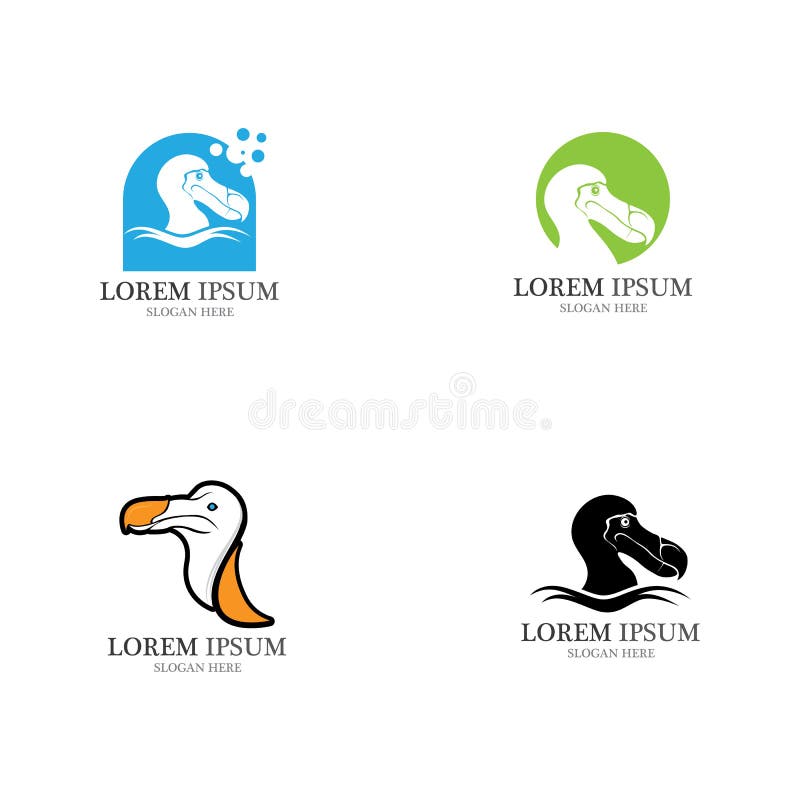 Dodo Bird Logo and Symbol Vector Stock Vector - Illustration of africa ...