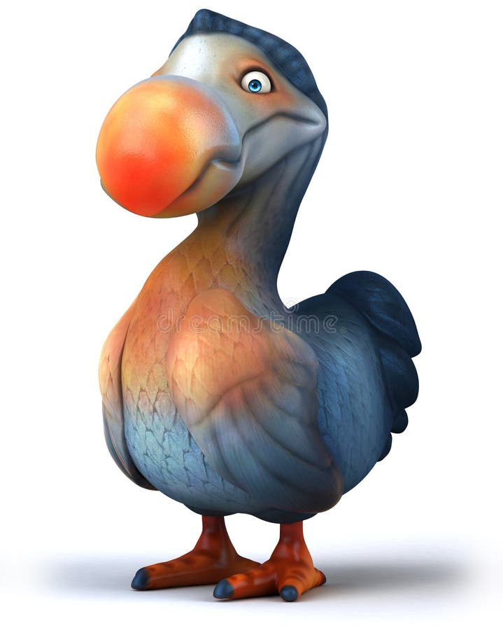 Dodo stock illustration. Illustration of extinct, terrestrial - 34915225