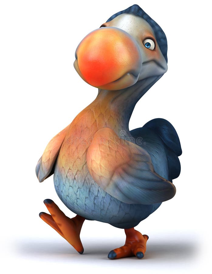 Dodo stock illustration. Illustration of zoology, cartoon - 34915272