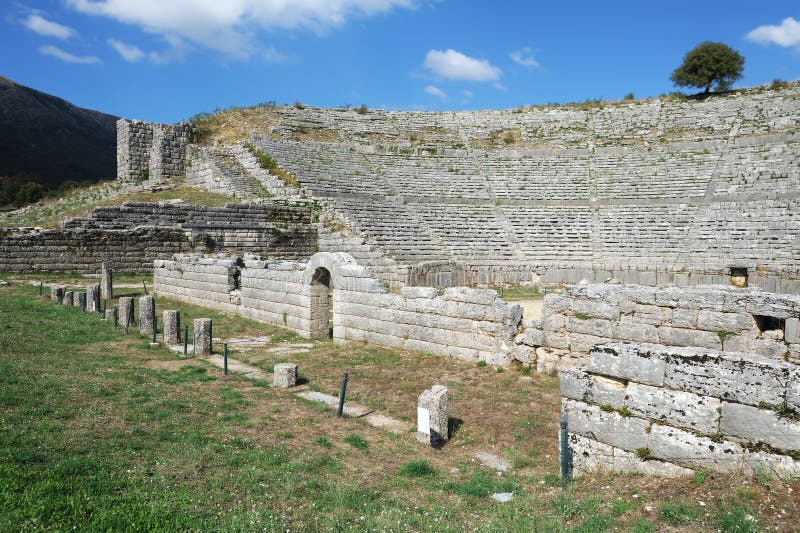 Dodona, Ancient Greek Oracle Site Stock Image - Image of pyrrhos ...
