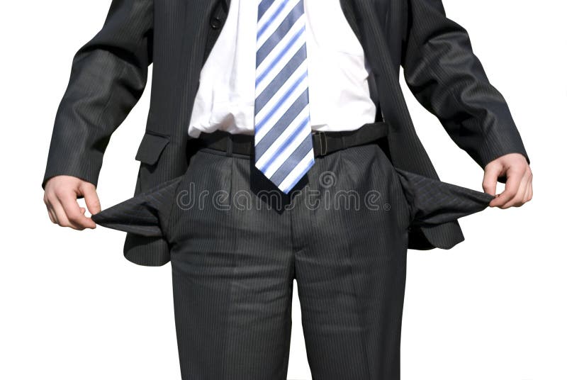 Doe failliet gaan stock foto. Image of bedrijf, faillissement - 5037308