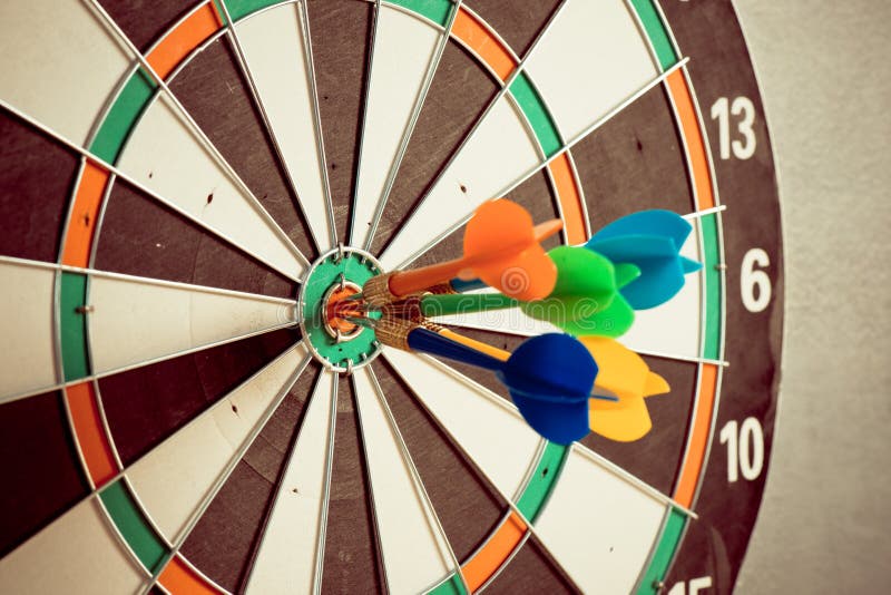 Doel en doelstelling stock foto. Afbeelding bestaande uit leiding ...