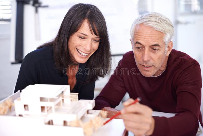 This Doesnt Even Feel Like Work. Two Mature Architects Working on a ...