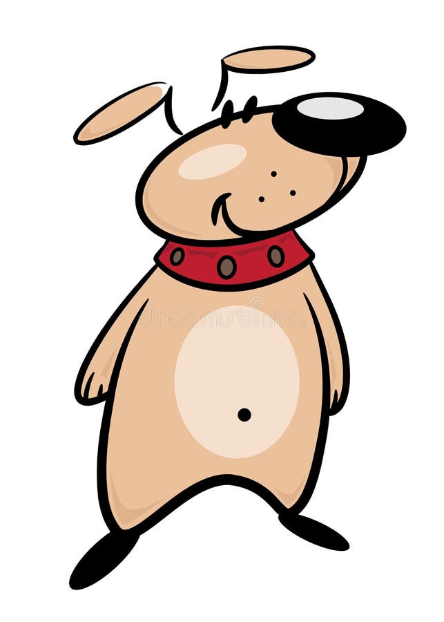 Funky dog stock vector. Illustration of puppy, green - 13815959