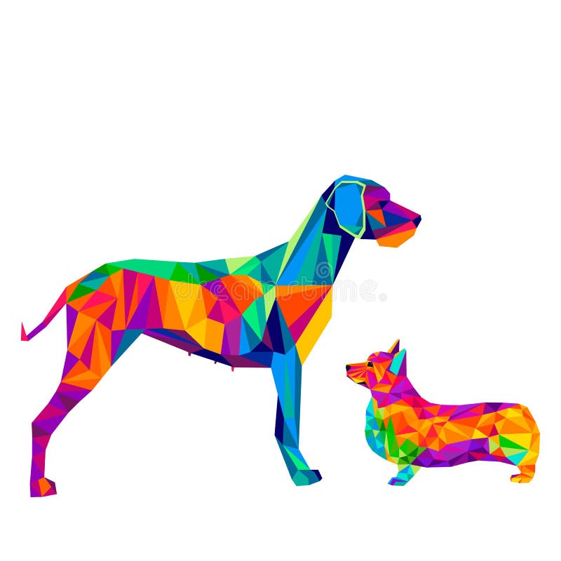 Dog Animal Puppy Pet Vector Black Stock Vector - Illustration of comic ...