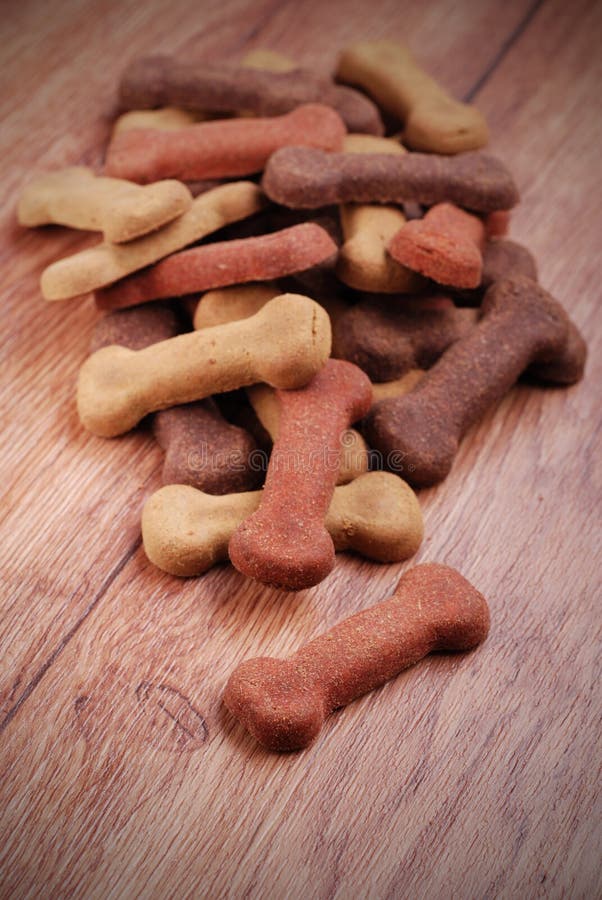 Dog biscuits stock photo. Image of feed, brown, food - 25563656