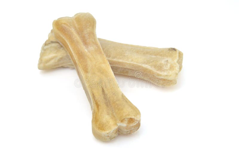 Dog Bone stock image. Image of bone, single, rawhide - 24805315