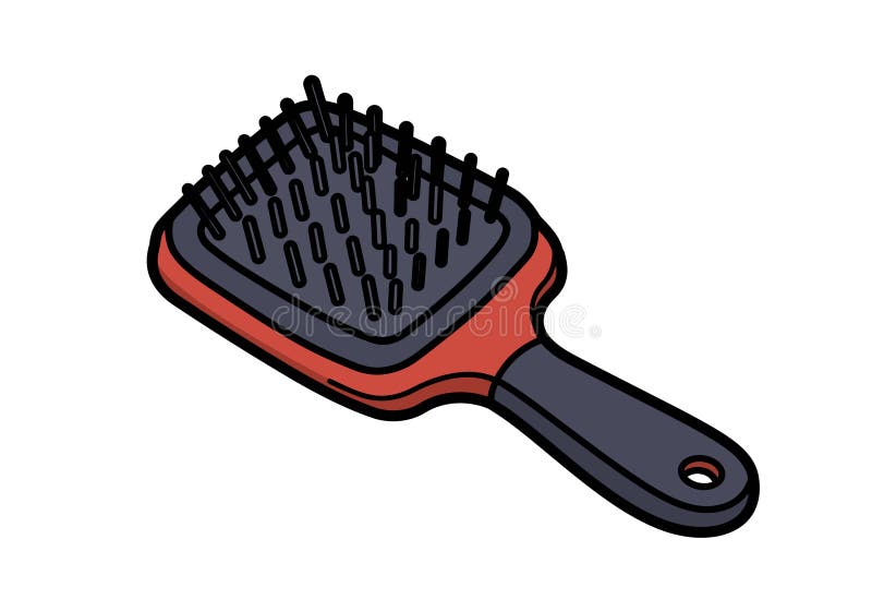 Dog brush clipart stock illustration. Illustration of isolated - 367510891