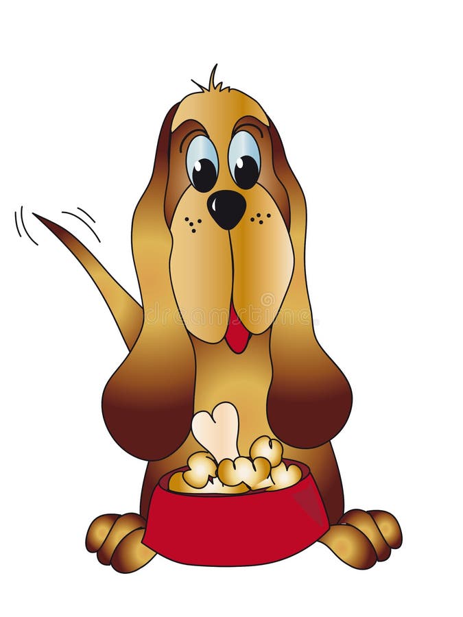 Dog cartoon stock illustration. Illustration of character - 8029704