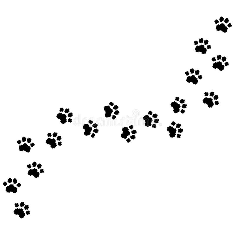 Cat Paw Path Stock Illustrations – 1,291 Cat Paw Path Stock ...