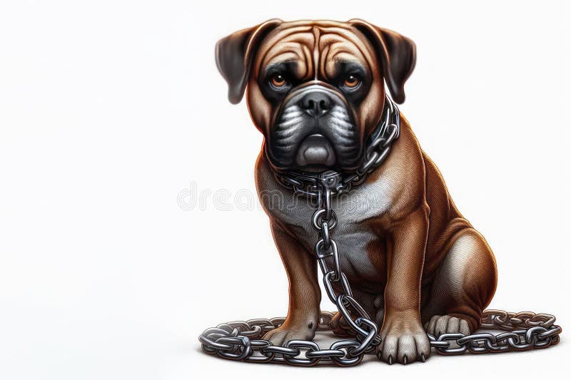 Dog Chain Around Its Neck Space Text Stock Photos - Free & Royalty-Free ...