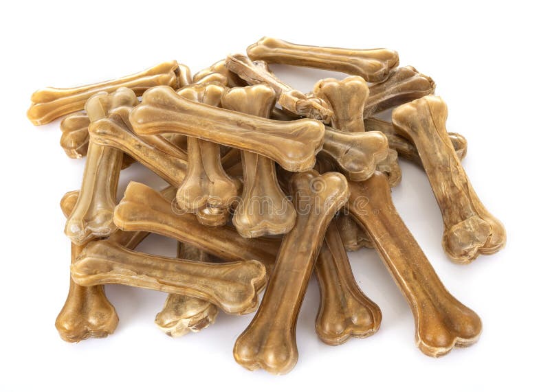Dog chew bones stock image. Image of bones, food, dried - 68094571