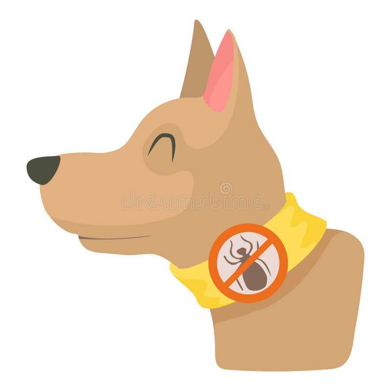 Dog Collar Icon, Cartoon Style Stock Vector - Illustration of ...