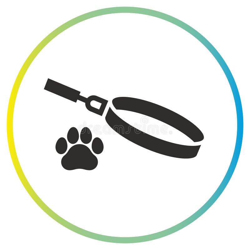 Dog Collar Icon, Pet Accessory, Flat Symbol Stock Vector - Illustration ... Dog Collar Icon, Pet Accessory, Flat Symbol Stock Vector - Illustration ...