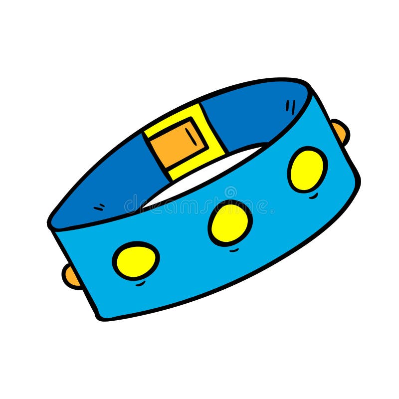 Dog Collar Vector Icon in Cartoon Style for Web Stock Vector ...