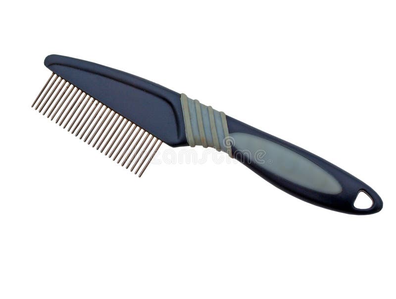 Dog comb stock image. Image of comb, plastic, simple - 17952709
