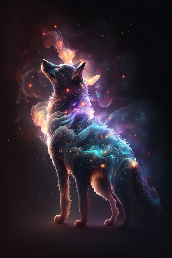 A Dog Connected To the Galactic Nebula.a Dog Connected To the Galactic ...